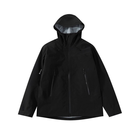 kolonsport | Jackets & Coats | Mens Sleek Black Hooded Puffer Jacket ...